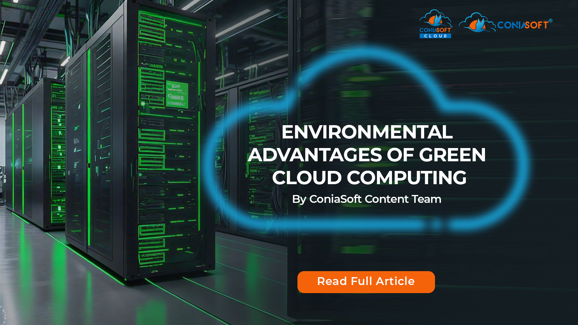 Environmental Benefits of Green Cloud Computing - Conia Soft