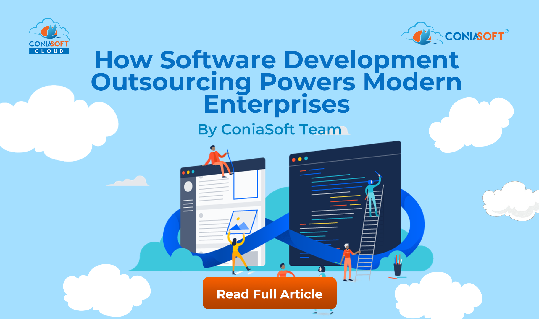 How Software Development Outsourcing Powers Modern Enterprises - Conia Soft